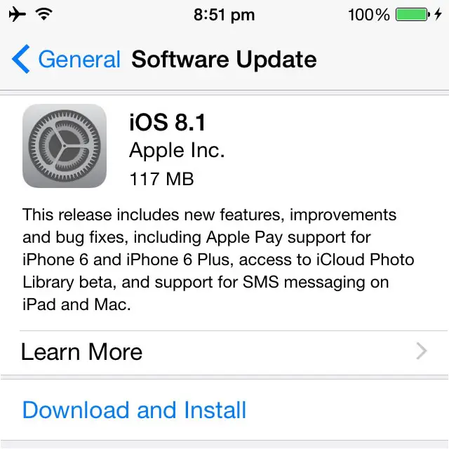 iOS 8.1 All Updates and Fixes | iPhoneTricks.org iOS 8.1 All Updates and Fixes | iPhoneTricks.org